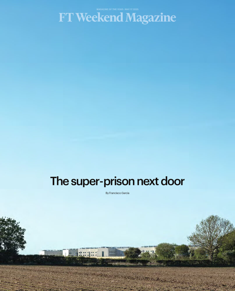 FT Weekend Magazine Cover Feature — Edmund Clark